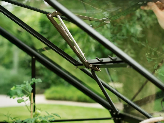 Drivhus Royal Well | Spire 7,2m² | Sort